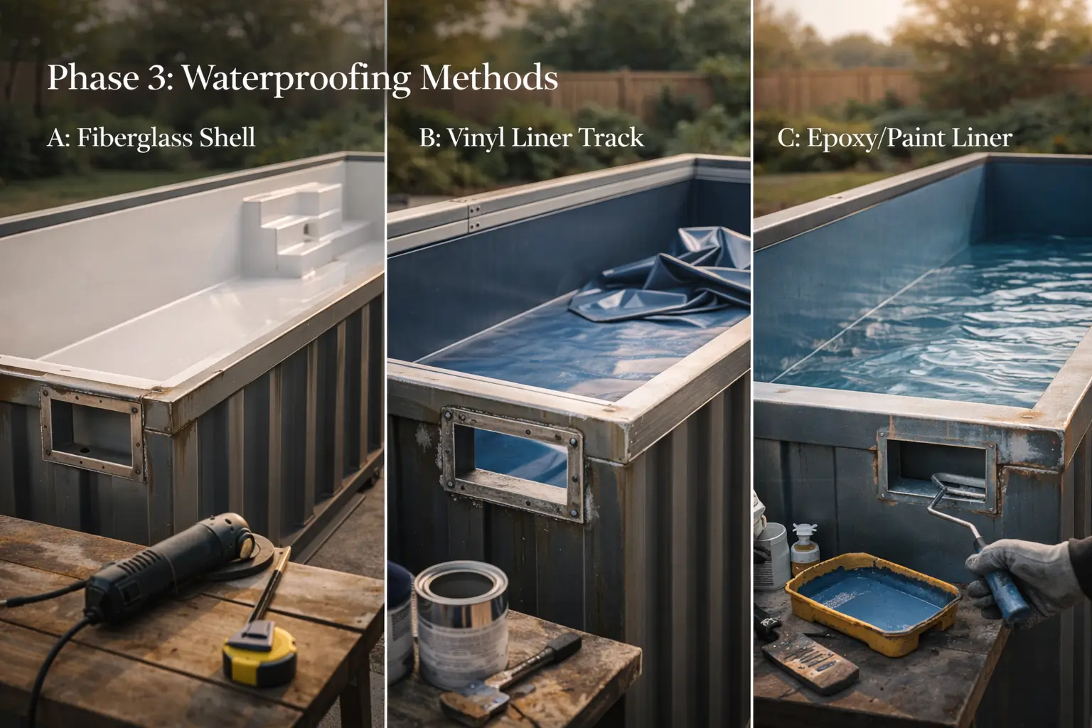 How to Make a Shipping Container Pool (Safe) DIY
